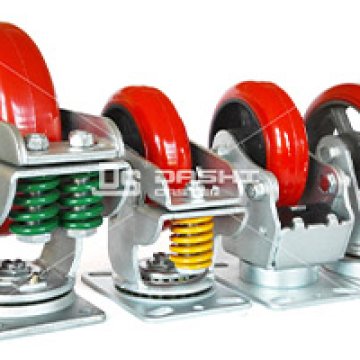 heavy duty industrial casters wheel supplier | Cast iron core heavy ...